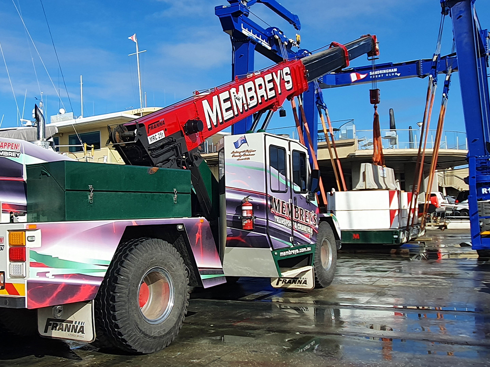 Boat-Crane-Proof-Load-Test-3 | Dynamic Rigging Hire