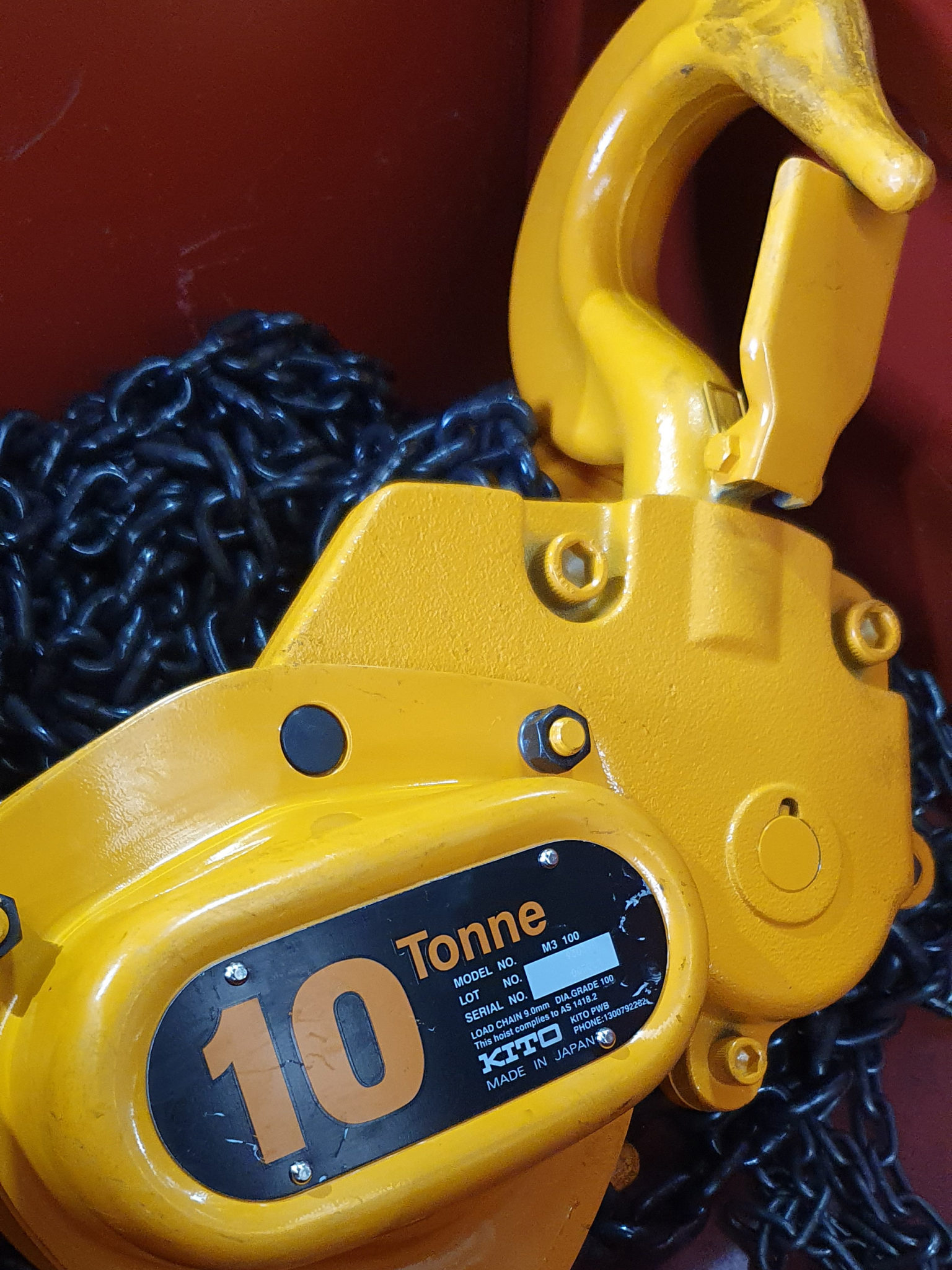 Chain Blocks | Hire | Melbourne